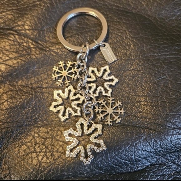 Coach | Accessories | Coach Snowflake Christmas Holiday Winter Snow Ice ...